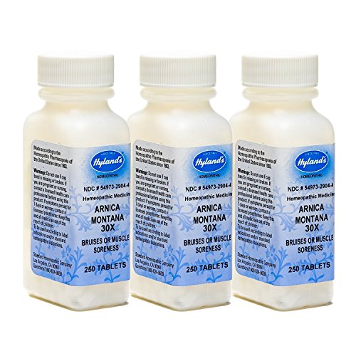 Hyland's Arnica 30x Tablets, 250 Count (3 Pack)