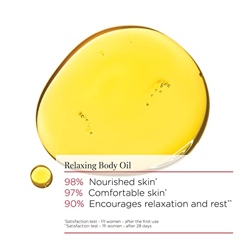 Clarins Relax Body Treatment Oil | Relaxes, Moisturizes and Soothes Aching Muscles | Relieves Stress and Fatigue | Nourished & Comfortable Skin After The First Use* | Natural 100% Plant Extracts