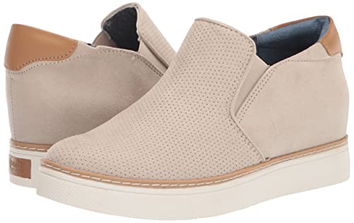 Dr. Scholl's Shoes Women's Sneaker, Oyster Microfiber, 7