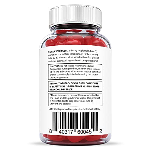 (5 Pack) Simpli Health ACV Keto Gummies 1000MG with Pomegranate Juice Beet Root B12 300 Gummys