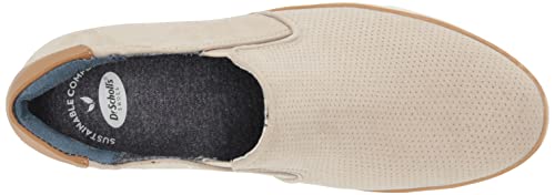 Dr. Scholl's Shoes Women's Sneaker, Oyster Microfiber, 7