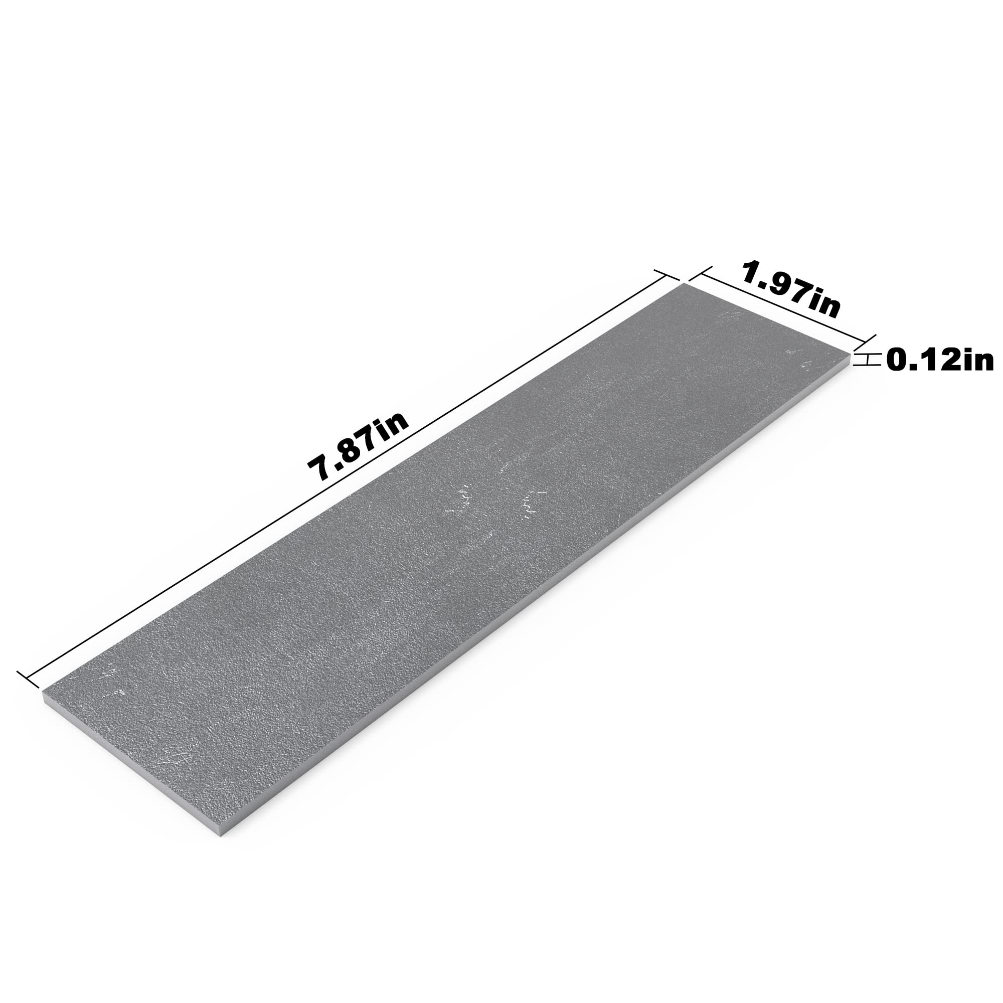 SILATU Welding Coupons - 10 PCS 2×8 inch Mild Steel Welding Kit, 11 Gauge Welding Training Metal Plate for MIG, TIG, Gas, Arc, Stick