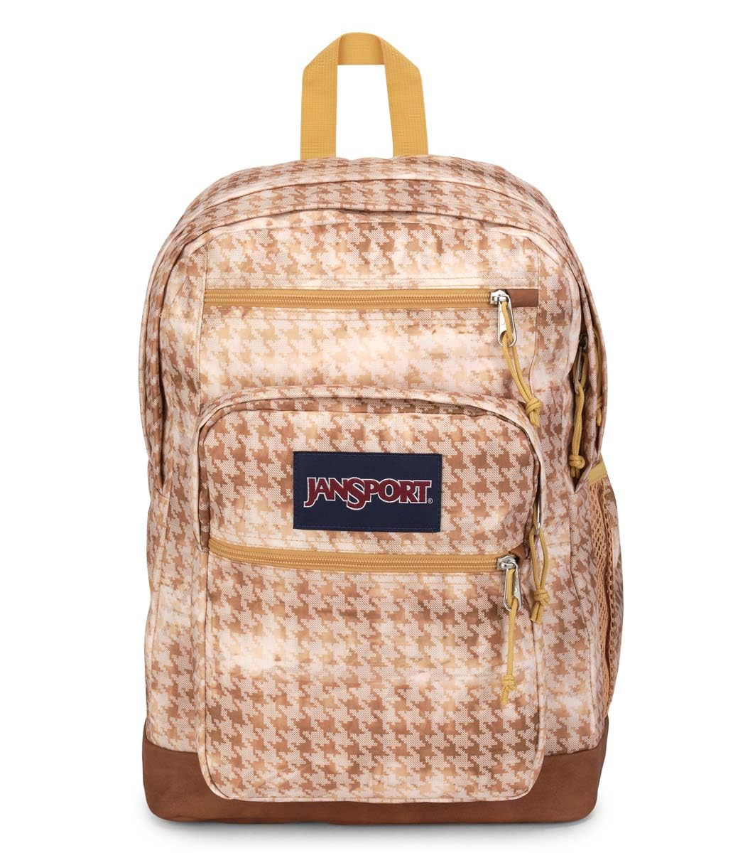 JanSport Cool Student Backpack - School, Travel, or Work Bookbag with 15-Inch Laptop Pack, Boho Floral Graphite Grey