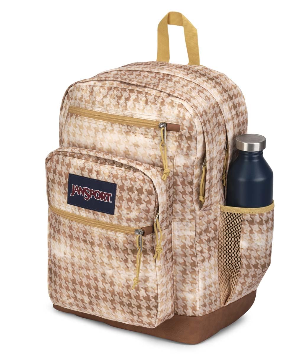 JanSport Cool Student Backpack - School, Travel, or Work Bookbag with 15-Inch Laptop Pack, Boho Floral Graphite Grey