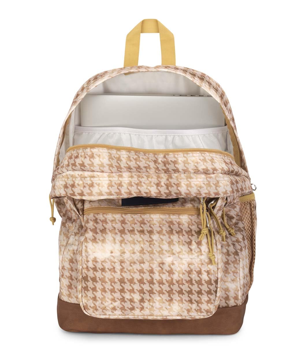 JanSport Cool Student Backpack - School, Travel, or Work Bookbag with 15-Inch Laptop Pack, Boho Floral Graphite Grey