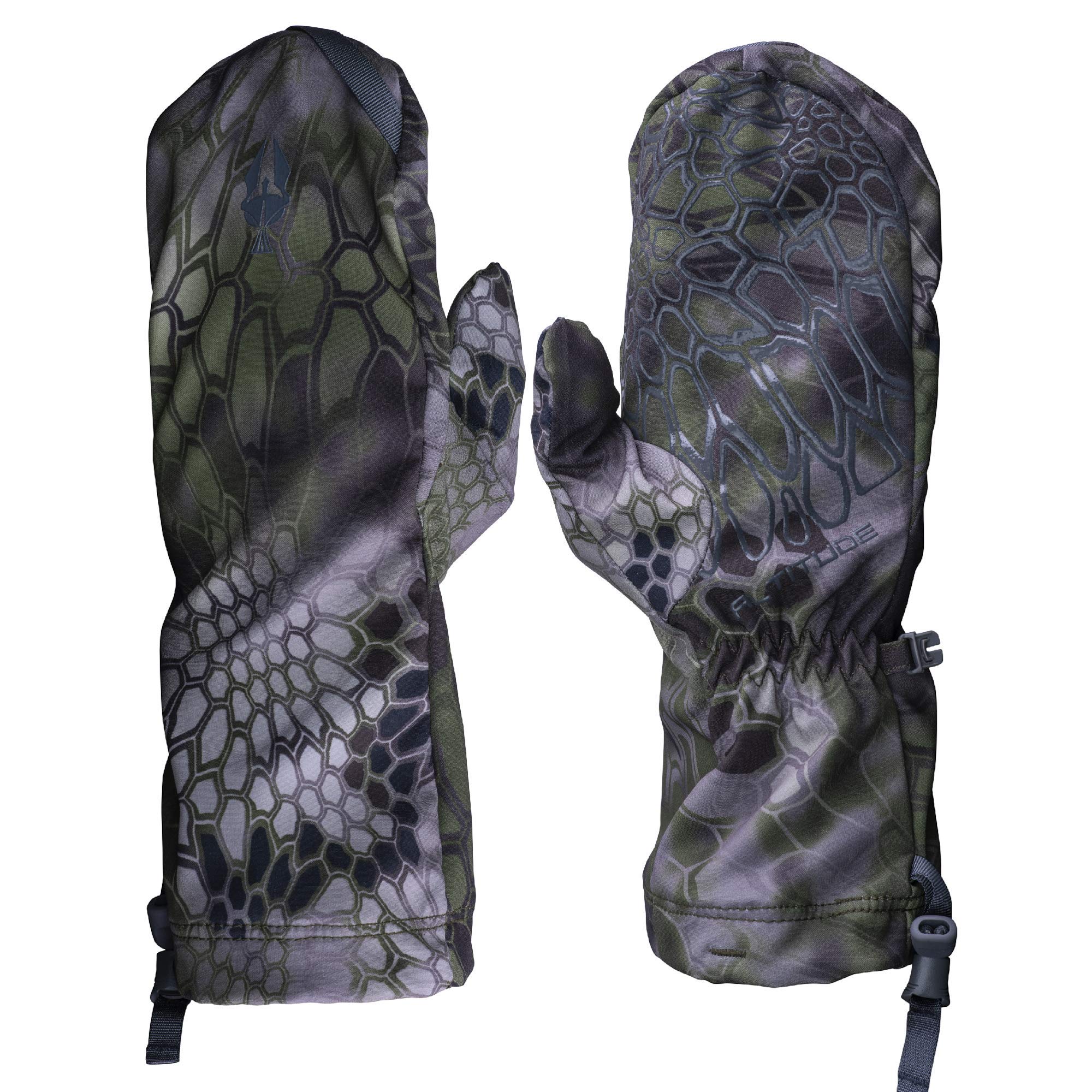 Kryptek Bora Camo Overmitt, Altitude Collection Featuring Windproof, Water Shedding Technology