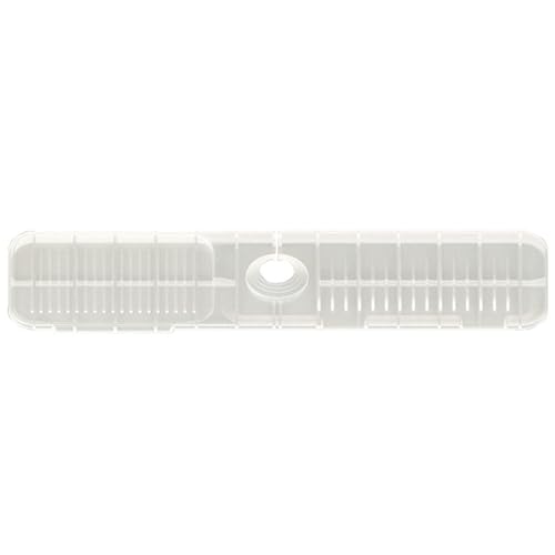 Grebest Household Faucet Draining Mat Faucet Draining Mat Non-slip Silicone Quick Drying Foldable Bathroom Kitchen Sink Splash Guard Soft Faucet Draining Mat Transparent XL