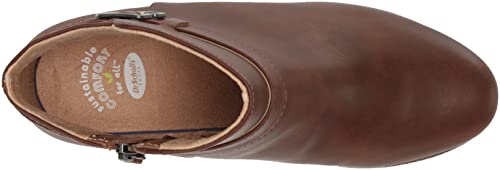 Dr. Scholl's Shoes Women's One Up Booties Ankle Boot, Copper Brown Synthetic, 8.5