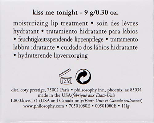 philosophy Kiss Me Tonight Lip Care, 0.30 Ounce (Pack of 1)