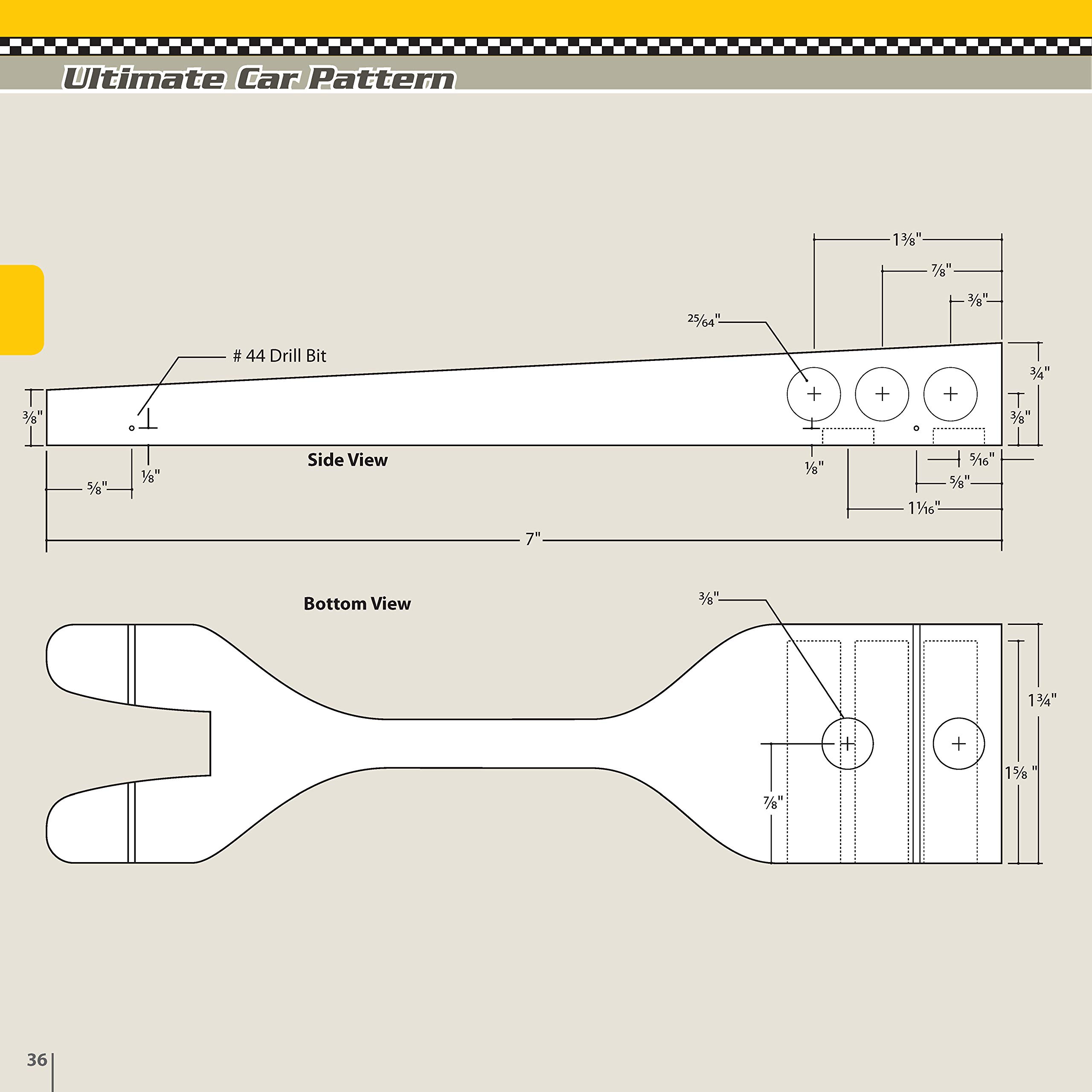 Pinewood Derby Speed Secrets: Design and Build the Ultimate Car (Fox Chapel Publishing) 7 Ready-to-Cut Patterns; Illustrated, Easy-to-Follow Instructions; Tips & Techniques to Build 3 Levels of Car