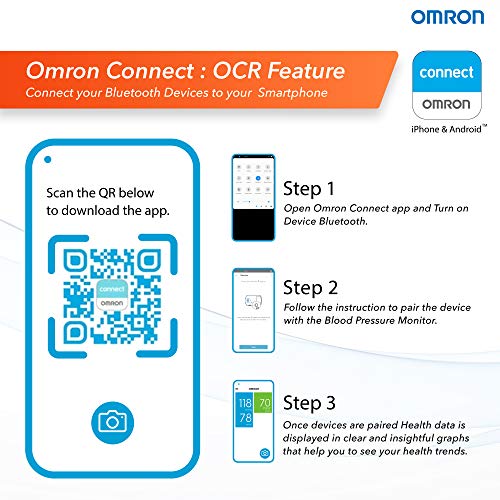 Omron Hem 6232T Wrist Blood Pressure Monitor (Black) Battery Powered