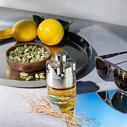 Azzaro Wanted Eau De Toilette β Mens Cologne β Woody, Citrus & Spicy Fragrance, 5.1 Fl Oz