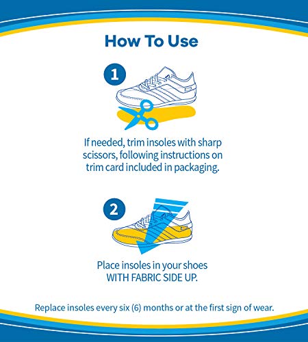 Dr. Scholl's Double Air Pillo + Insole Unisex (6-Pack)