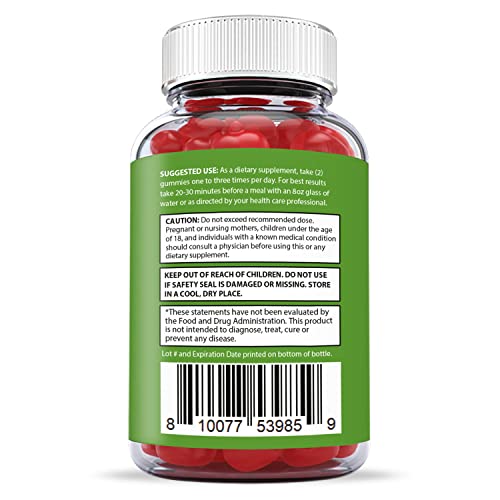 Justified Laboratories (3 Pack) Viaketo Keto Gummies 1000MG Via Keto ACV with Pomegranate Juice Beet Root B12 180 Gummys