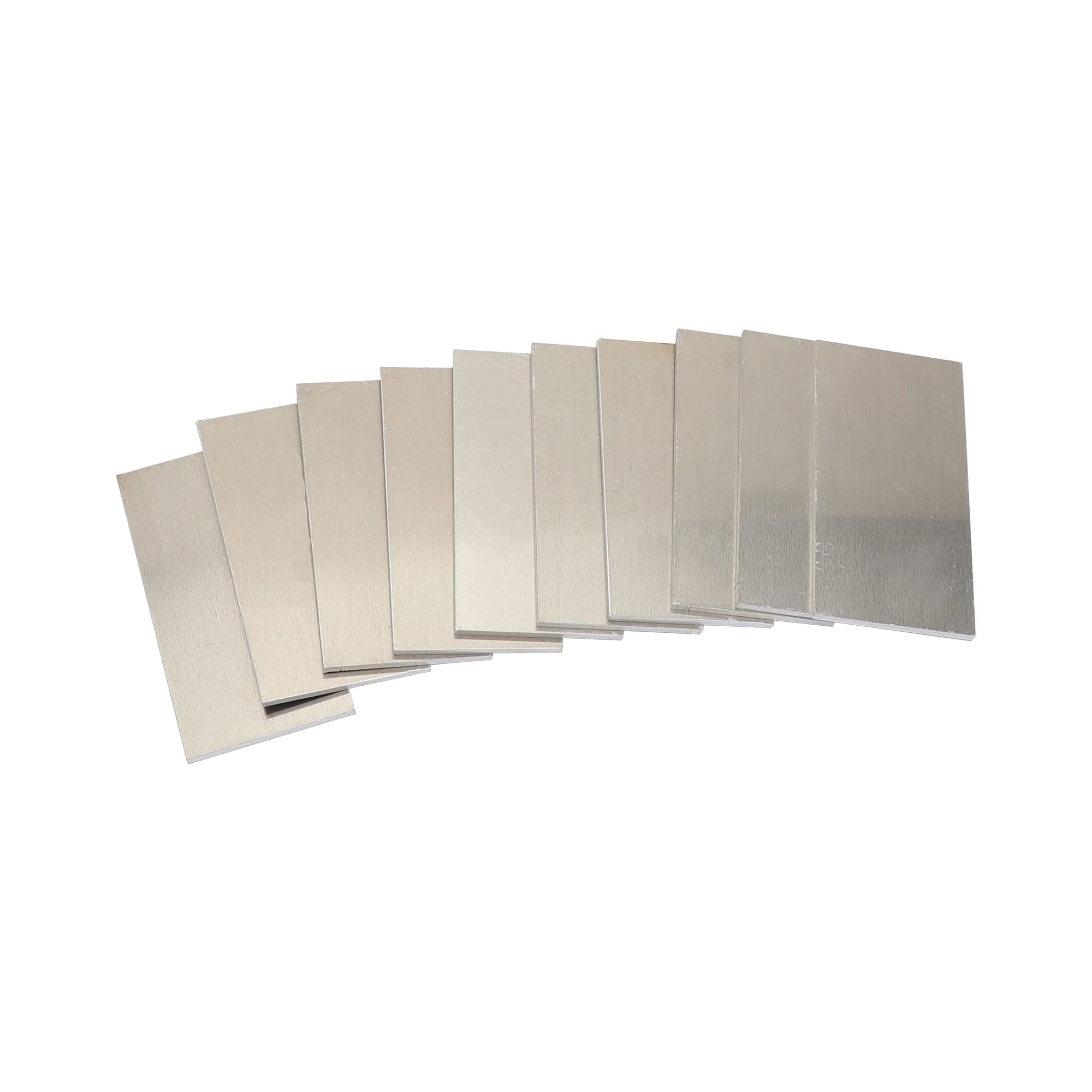bestarc Welding Kit – 1/8" Aluminum Cube Contains Welding Coupons – MIG, TIG, Arc, Stick, Gas, Gas Practice DIY Welding Training Metal (2×4 Inch 1/8'' Thick 10 PCS)