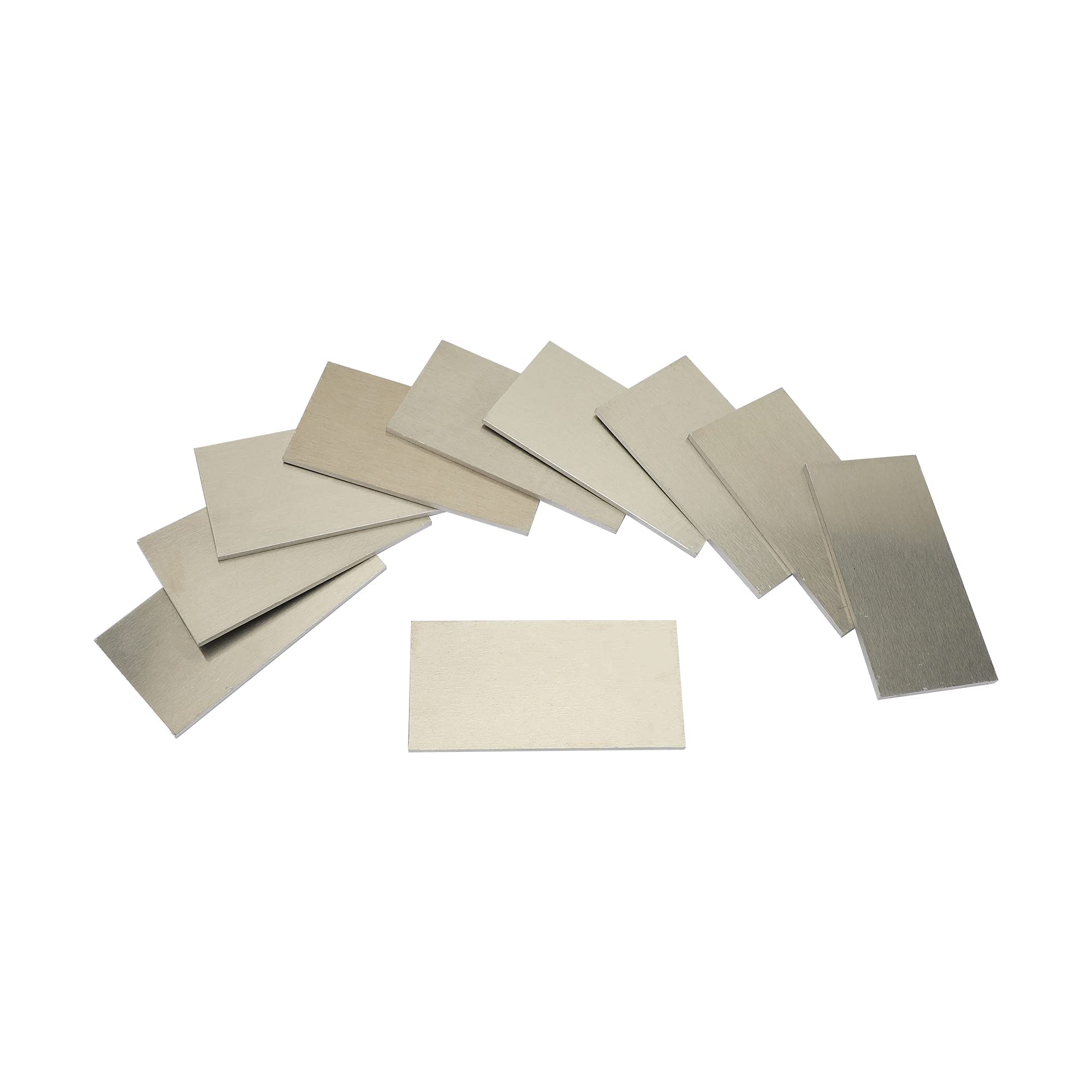 bestarc Welding Kit – 1/8" Aluminum Cube Contains Welding Coupons – MIG, TIG, Arc, Stick, Gas, Gas Practice DIY Welding Training Metal (2×4 Inch 1/8'' Thick 10 PCS)