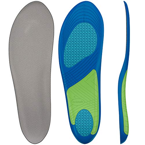 Dr. Scholl’s Sport Insoles Superior Shock Absorption and Arch Support to Reduce Muscle Fatigue and Stress on Lower Body Joints (for Men's 8-14, Also Available for Women's 6-10), 1 Pair (Pack of 2)