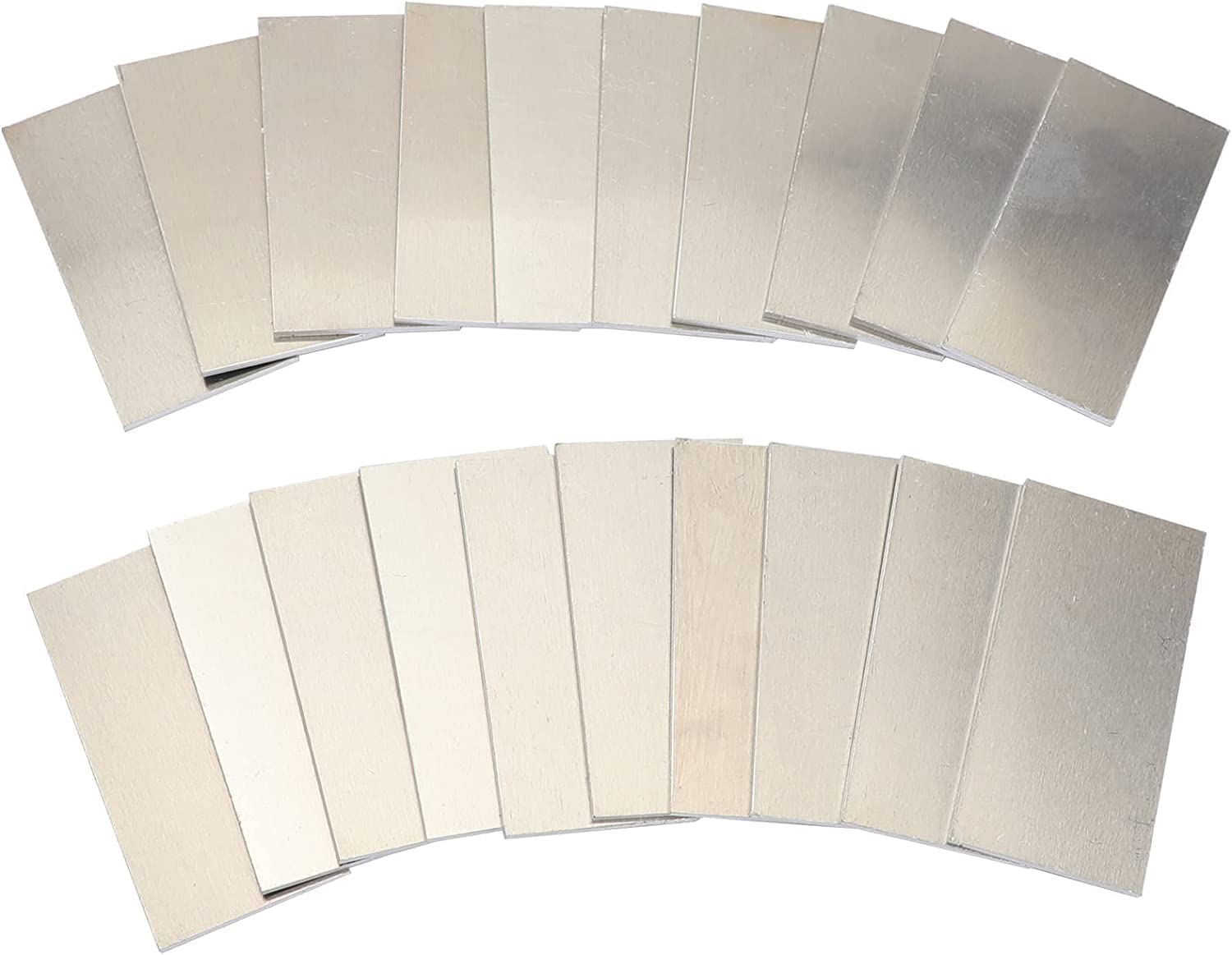 bestarc Welding Kit – 1/8" Aluminum Cube Contains Welding Coupons – MIG, TIG, Arc, Stick, Gas, Gas Practice DIY Welding Training Metal (2×4 Inch 1/8'' Thick 10 PCS)