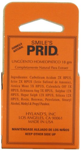 Smile's PRID Drawing Salve, Natural Homeopathic Relief of Topical Pain and Irritation, 18 Grams