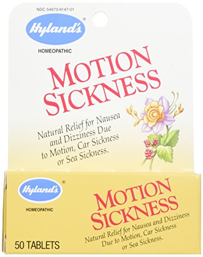 Hyland's Motion Sickness, 50 Tablets (Pack of 4)