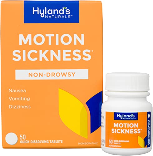 2 Packs of Hyland's Motion Sickness - 50 Tablets by Hyland's Homeopathic