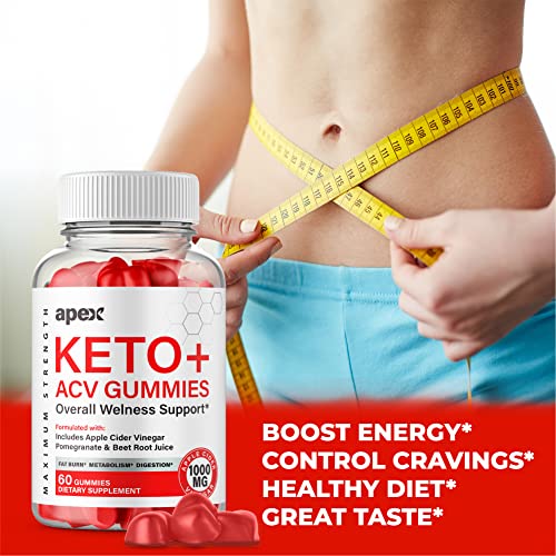 (2 Pack) Apex Keto Gummies Apex Keto ACV Gummies Advanced Formula Apex Keto Apple Cider Vinegar Gummies Gummy ss (120 Gummies)