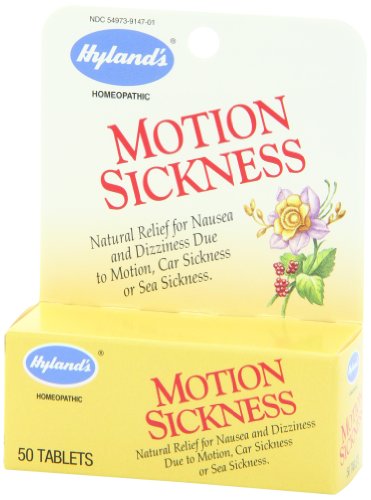 Hyland's Motion Sickness, 50 Tablets (Pack of 4)