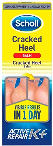 Scholl Cracked Heel Repair Cream Active Repair K+ Visible Results In 3 Days 60ml