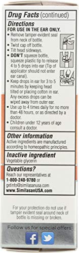 Similasan Earache Relief Ear Drops 0.33 oz