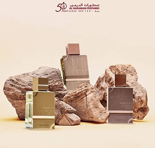 Al Haramain Amber Oud Rouge for Unisex Eau De Parfum Spray, 2 Ounce