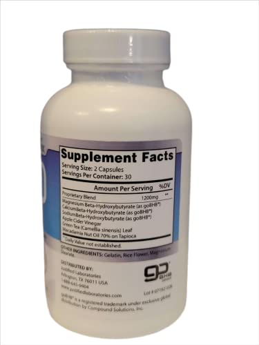 Ketogenix Max 1200mg Keto Pills Ketogenic Supplement Includes goBHB Exogenous Ketones Apple Cider Vinegar Macadamia Nut Oil and Green Tea Advanced Ketosis Support for Men Women 180 Capsules 3 Bottles