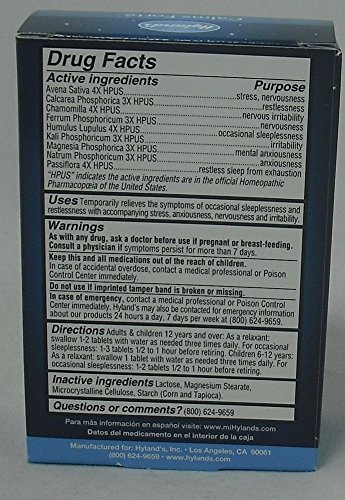 Hyland's Calms Forte Sleep Aid Tablet, 50 Count (3 Pack)