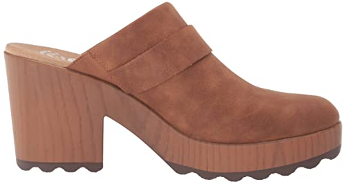 Dr. Scholl's Shoes Women's Wake Up Clog Mules, Honey Synthetic, 8.5