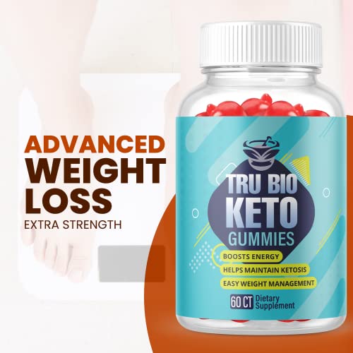 Ark Labs Tru Bio Keto Gummies, Tru Bio Keto ACV Gummies (2 Pack)