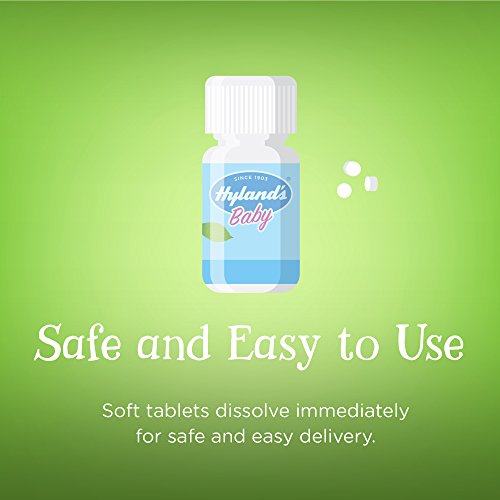 Hyland's Baby Bumps + Bruises Arnica Natural Pain Relief for Bruising and Swelling Tablets, 125 Count