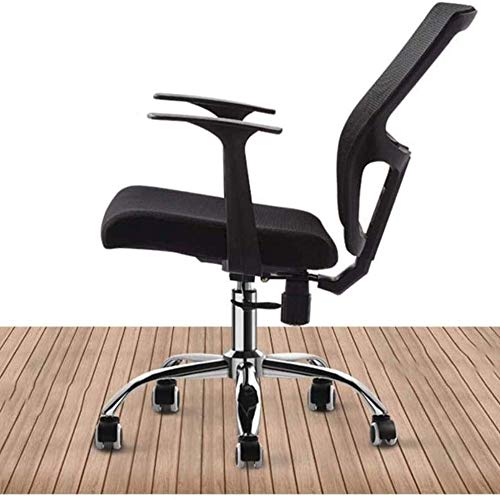 KXDTZ Desk Task Computer Chair Fabric Low Back Office Chair with Adjustable Height, for Reception Dinning Conference Room