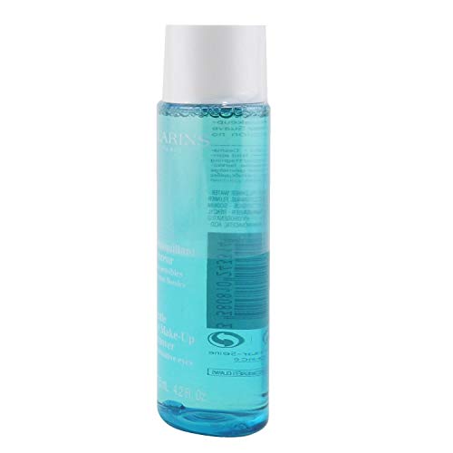 Clarins Gentle Eye Make-Up Remover | Removes Light To Medium Eye Make-Up | Cleanses, Soothes and Softens | Conditions Lashes | Oil-Free | Ophthalmologist Tested | Natural Ingredients |4.2 Fluid Ounces