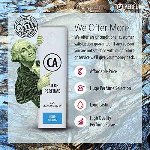 CA Perfume 2020 Most Attractive Men Set Impression of ( Aventura + Mr.Savage + Bvl. Man + Invincible + Legend ) Fragrance Sample Travel Size Parfum Sprayer ( 0.3 Fl Oz/10 ml) x5