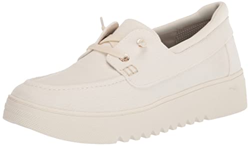 Dr. Scholl's Shoes Women's Get Onboard Oxford, White, 8