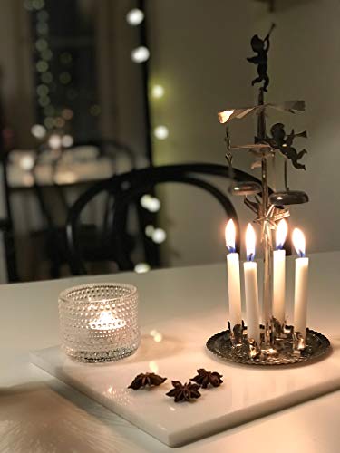 Chime Candles for Spells, Rituals, Birthday Party Congregation (100, White)