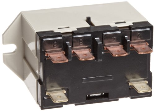 Omron G7L-2A-TUB-J-CB-AC200/240 General Purpose Relay With Test Button, Class B Insulation, QuickConnect Terminal, Upper Bracket Mounting, Double Pole Single Throw Normally Open Contacts, 8.5 to 10.2 mA Rated Load Current, 200 to 240 VAC Rated Load Voltag