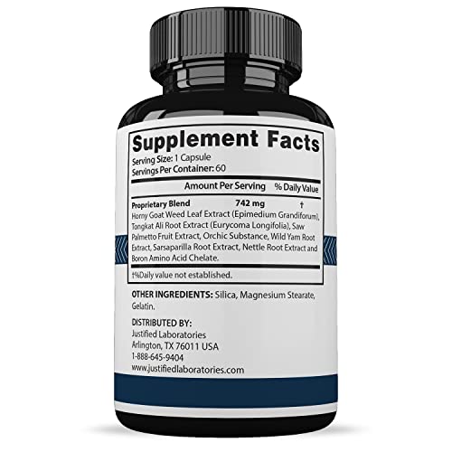 (5 Pack) Stinagra RX 742mg All Natural Advanced Men's Health Formula 300 Capsules