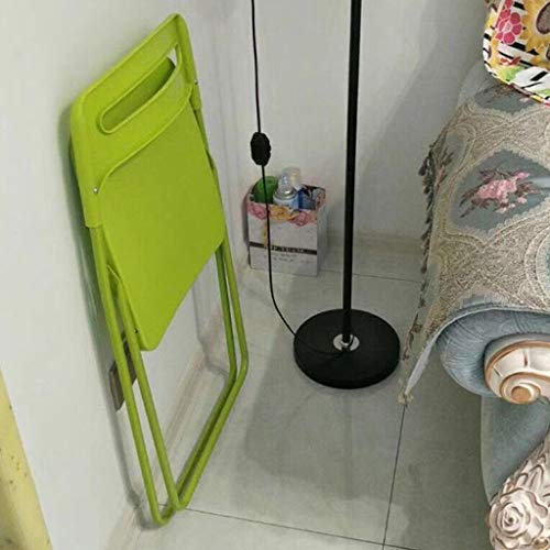 VejiA Green Folding Chair, Folding Chair with Backrest, Office Chair, Conference Chair, Family Dining Chair