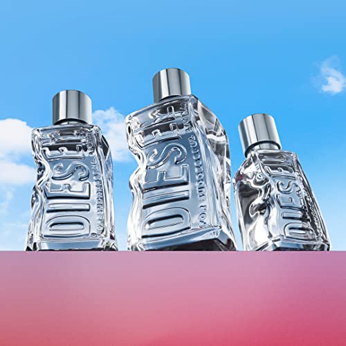 D by Diesel Refillable Eau de Toilette Spray for Everyone – Men and Women – Ginger Extract, Denim Cotton Accord, Vanilla Bourbon Extract, Lavender Heart, 1.7 Fl. Oz.