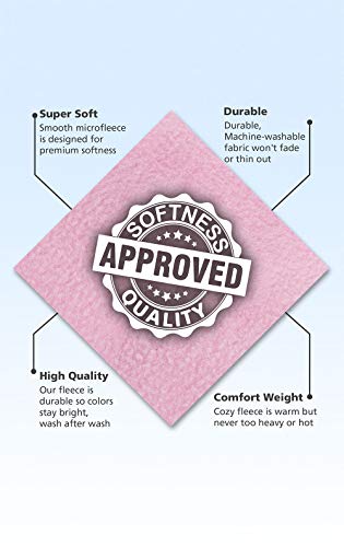 PajamaGram Women's Pajamas Super Soft - Fleece Pajamas Women, Pink, S, 4-6