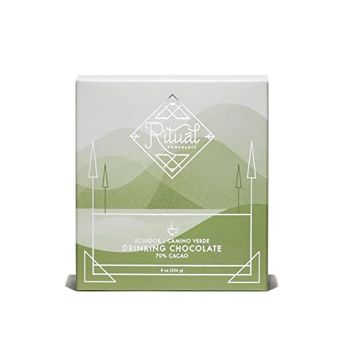 RITUAL CHOCOLATE Ecuador 70% Drinking Chocolate, 8 OZ