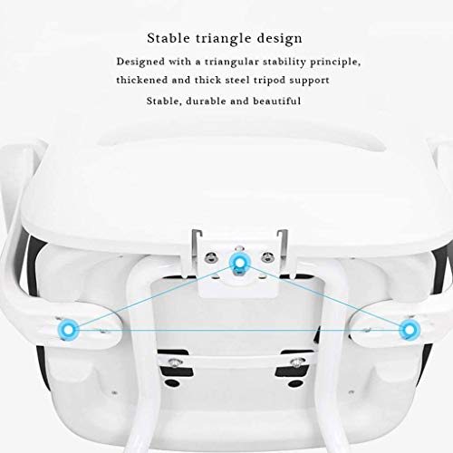 MayNuo Office Chair Gaming Chair Computer Chair Conference Chair Office Chair Meeting Room Training Chair Arched Computer Mesh Chair Executive Reception Chair with Sled Base/Argento