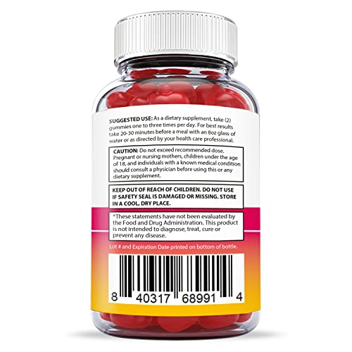 Justified Laboratories (5 Pack) Try Quick Keto ACV Gummies 1000MG with Pomegranate Juice Beet Root B12 300 Gummys