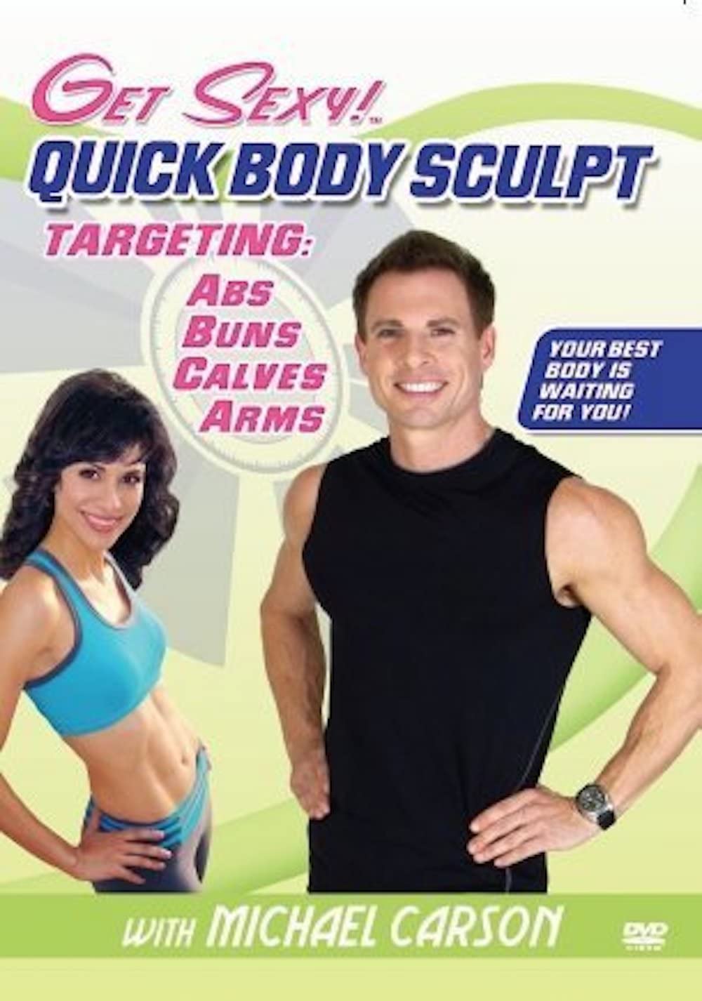 Get Sexy Workouts Fitness Kit with DVD Workouts & Resistance Bands - Women's Workout Equipment Kit - 2023