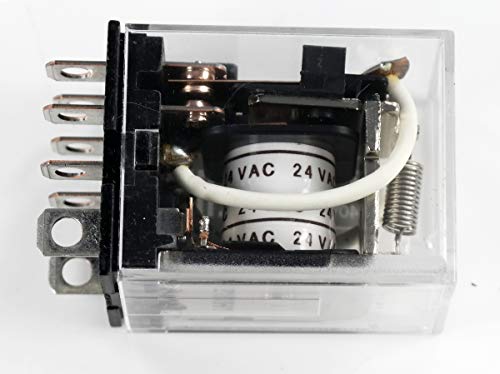Omron LY2-AC24 (Pack of 2) General Purpose Relay, 53.8 mA at 50 Hz and 46 mA at 60 Hz Rated Load Current, 24 VAC Rated Load Voltage
